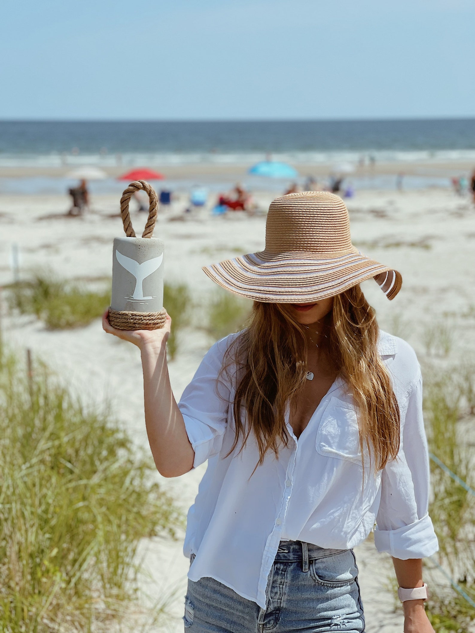 Cement Doorstop, Whale Tail Door Stopper, Heavy Concrete Doorstop ...