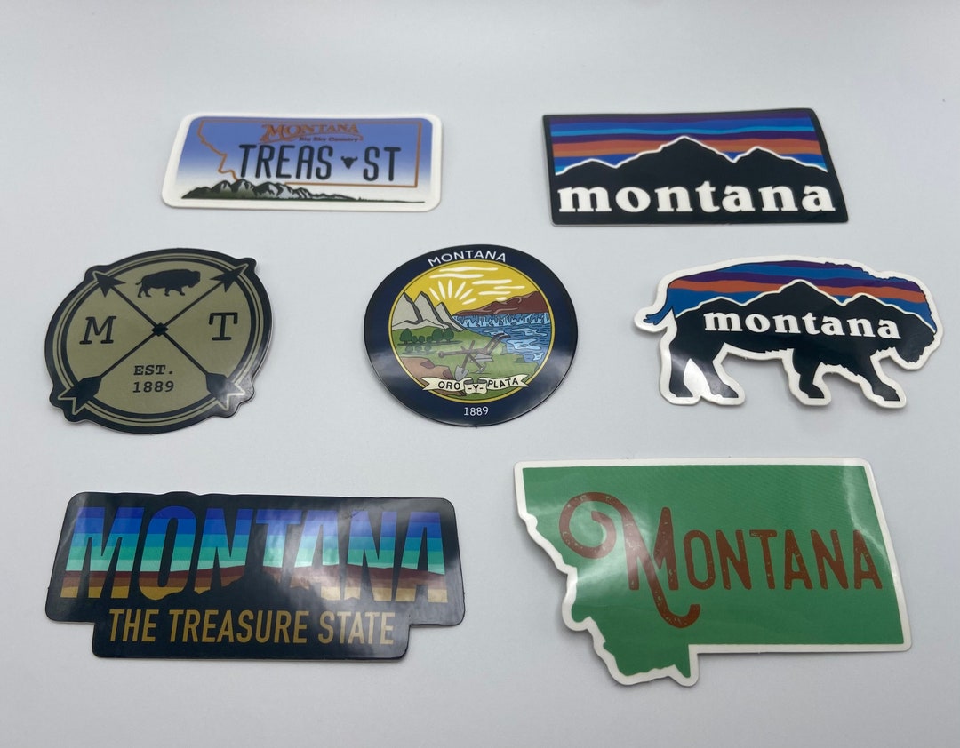 Montana Sticker Pack clearance - Etsy
