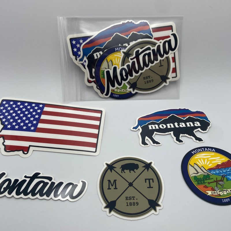 Montana Sticker - Etsy