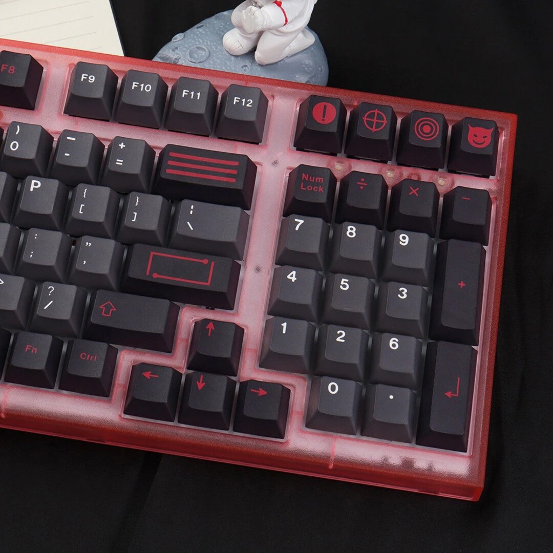 GMK Evil Dolch Styled / 129 Keys / DYE-SUB Cherry Profile / Pbt ...
