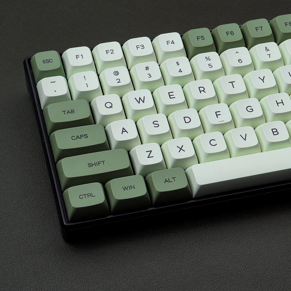 Matcha Keycaps / XDA Profile / 124 Keys / PBT Dye-sublimation | Etsy UK