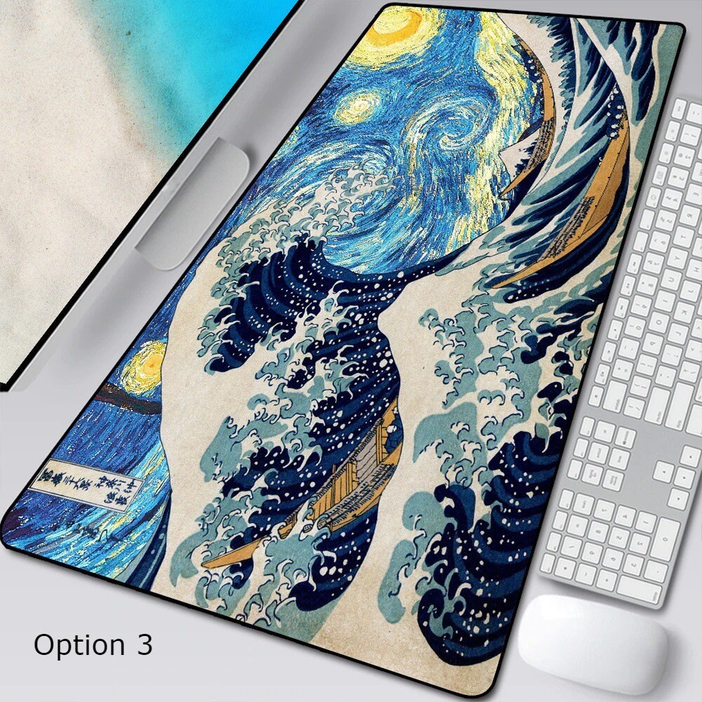 The Great Wave Desk Mat / Japanese sold by ChaZhan | SKU 24370086 ...