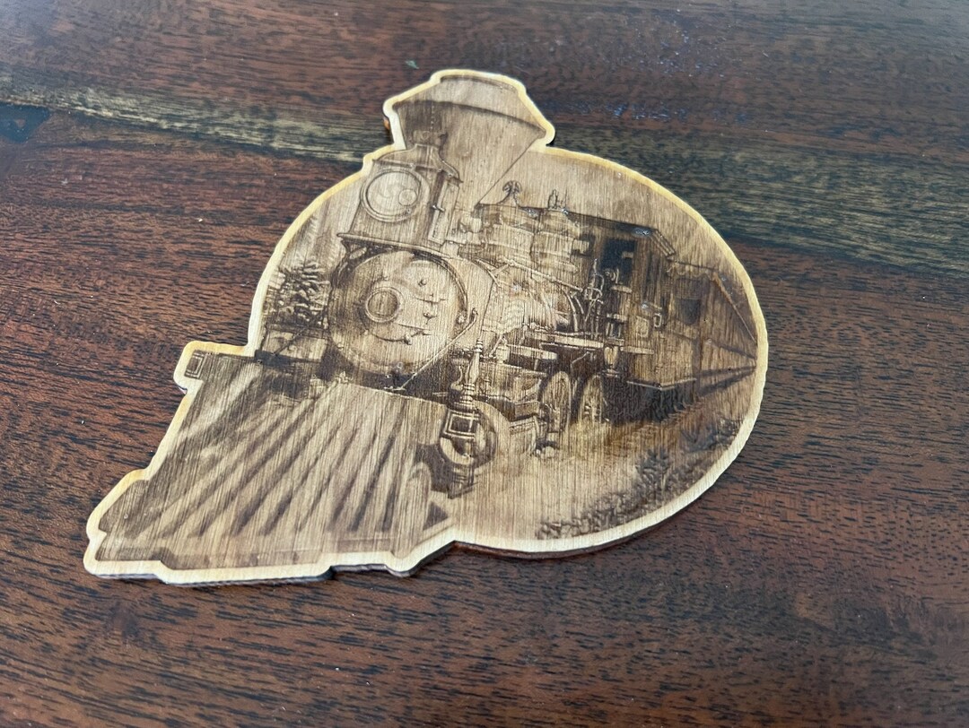 Steam Train Coasters [SET OF 4] - Etsy