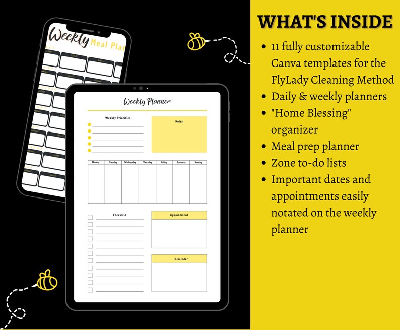 Flylady Cleaning Method Templates · Organizational Journal · Home ...