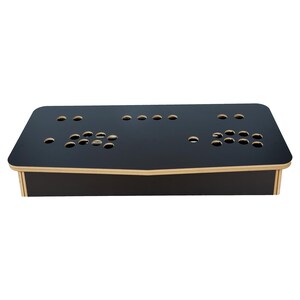 2 Player Control Panel Arcade Cabinet Flat Pack Kit - Black - Etsy