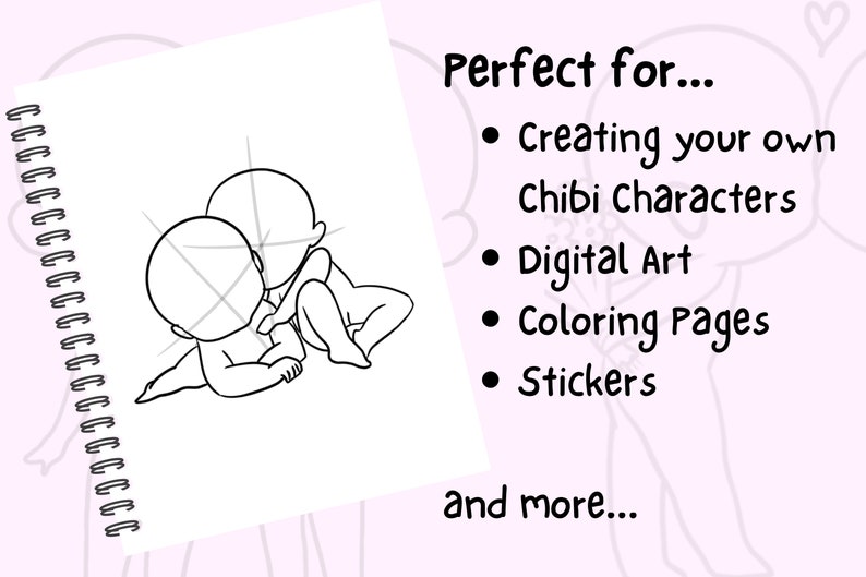 Chibi Body Stamps, Chibi Couple, Chibi Base, Chibi Anime Figure, Chibi ...