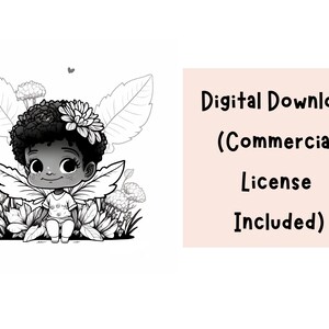 30 Fairy Digital Stamps, Fairy PNG, Coloring Page, Card Making, Fairy ...