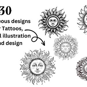 Sun Stamp Procreate, Sun Stamps, Procreate Brushes, Procreate Stamps ...