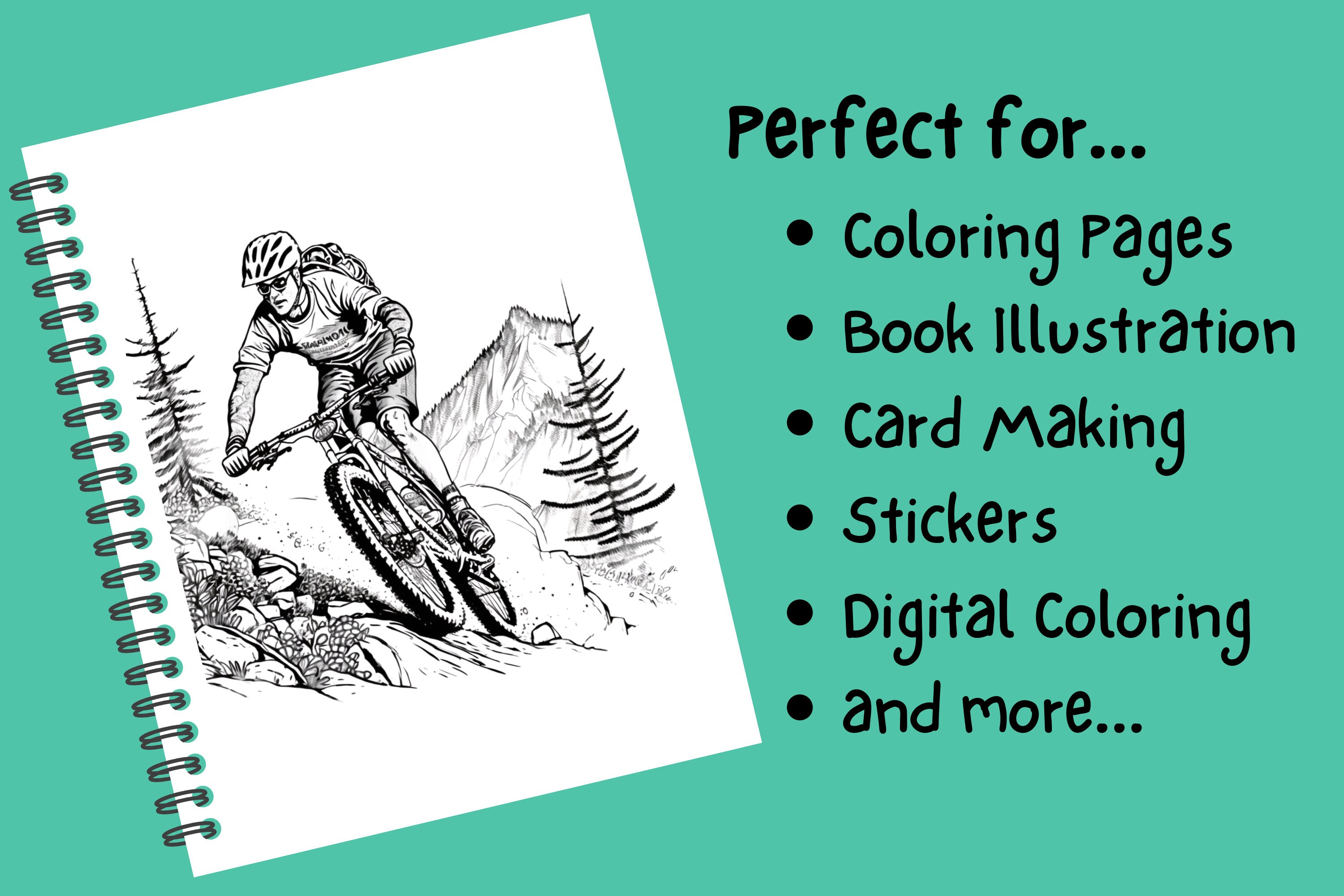 Digi Stamp Bike, Mountain Bike PNG, Digi Stamps Backgrounds, Fathers ...