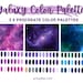 Galaxy Color Palette, Procreate Palette, Color Palette, Procreate ...