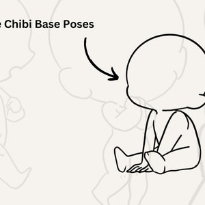 Chibi Body Stamp Wonderland: 26 Unique Chibi Base Poses, Chibi ...