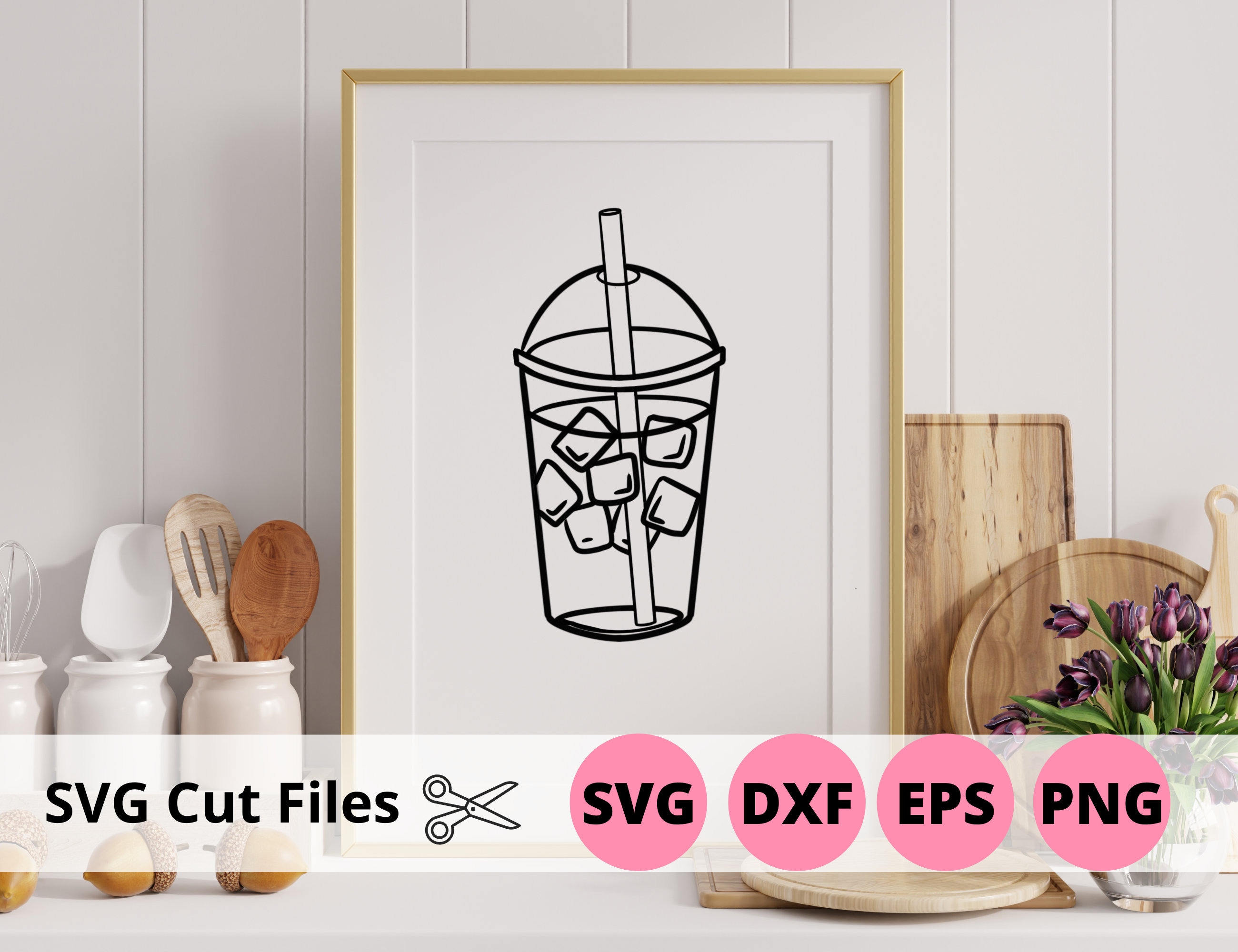 Ice Coffee Svg Iced Coffee Tumbler Svg Iced Coffee Svg Coffee Svg ...