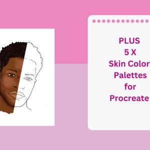 Male Color Pages Procreate, Procreate Coloring Page, Digital Coloring ...