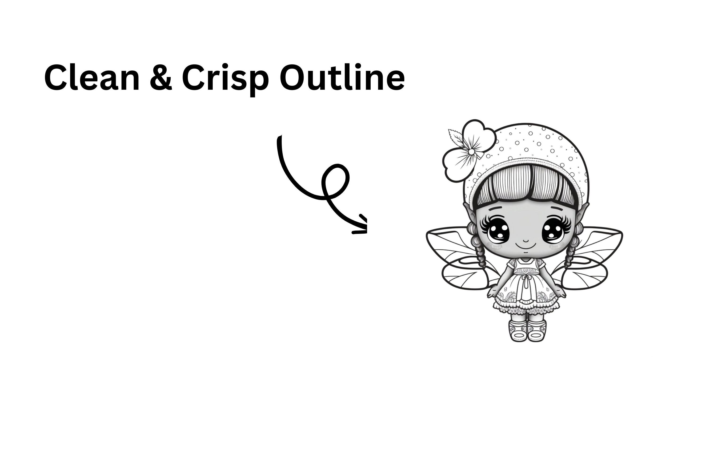 30 Fairy Digital Stamps, Fairy PNG, Coloring Page, Card Making, Fairy ...