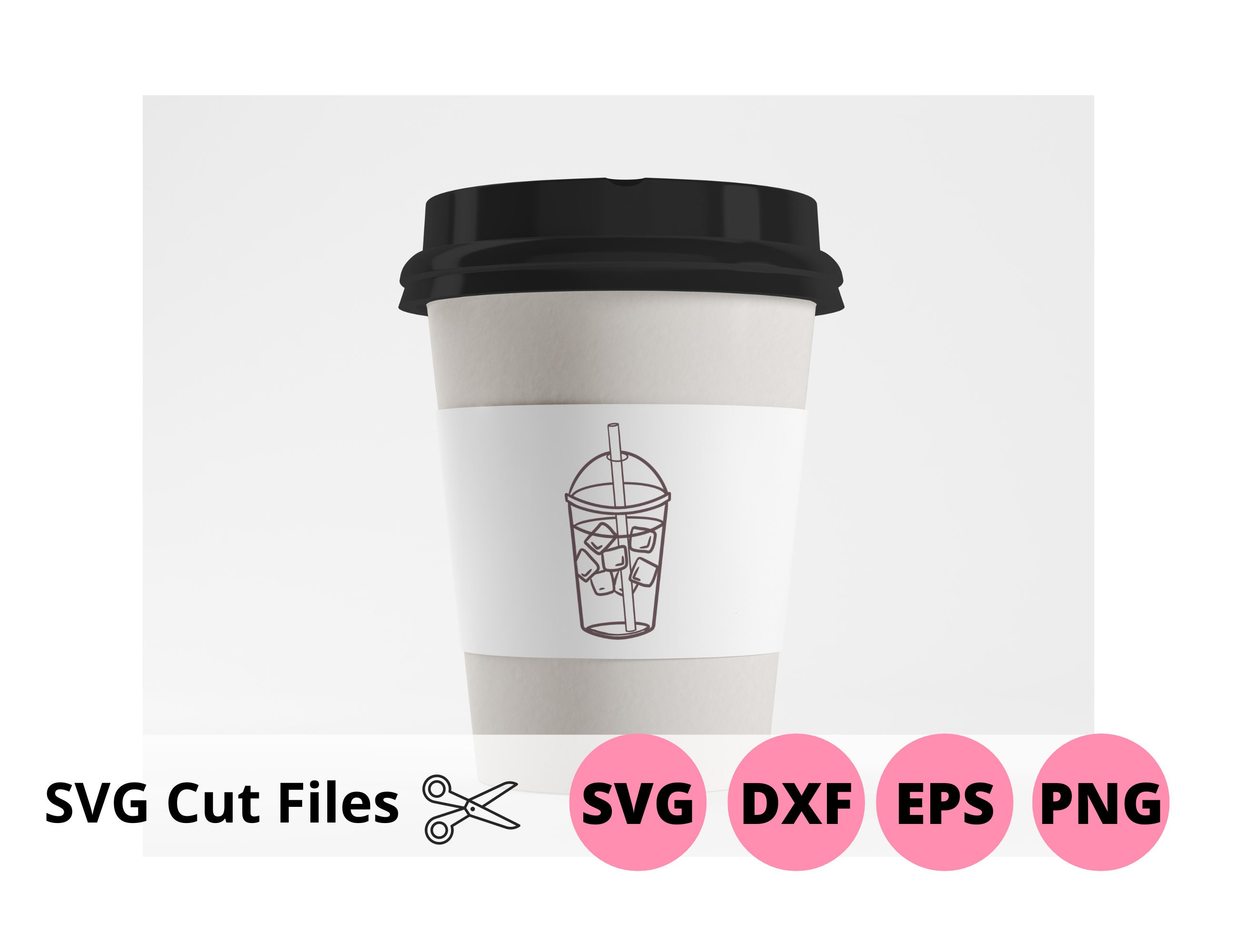 Ice Coffee Svg Iced Coffee Tumbler Svg Iced Coffee Svg Coffee Svg ...