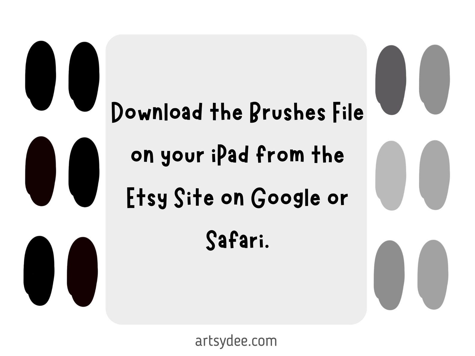 Grayscale Procreate Palette Color Palette Procreate Colors Etsy Uk