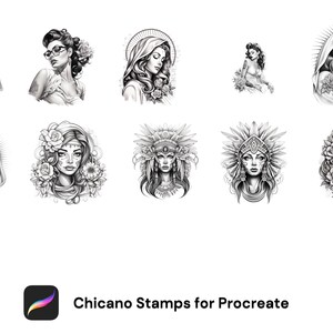 Chicano Procreate, Chicano Tattoo, Chicano Drawing, Chicano Women ...