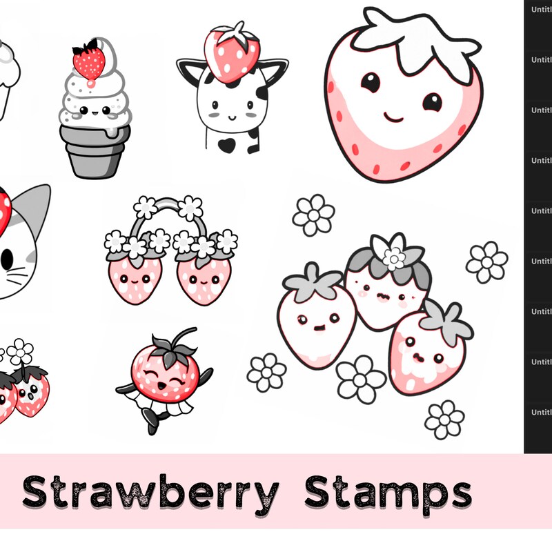 Kawaii Stamp - Etsy