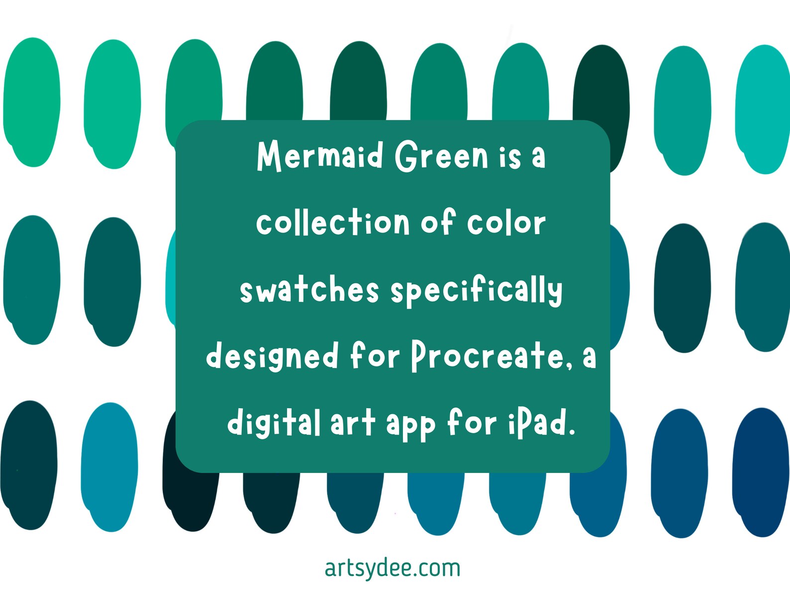 Sea Color Palette Procreate Procreate Green Ocean Color Palette