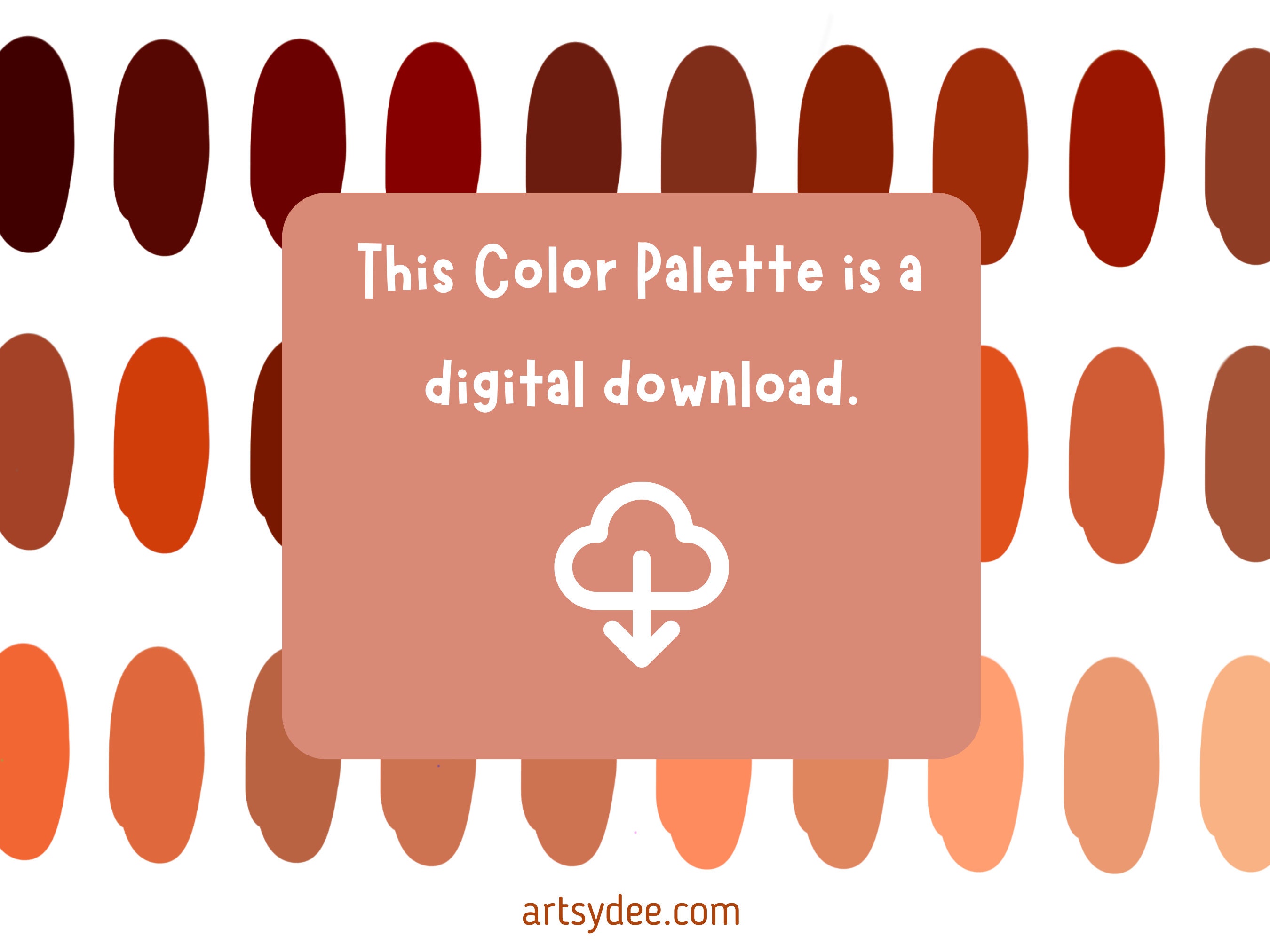 Strawberry Blonde Hair Color Palette Procreate Hair Color Swatch Blonde Hair Color Digital