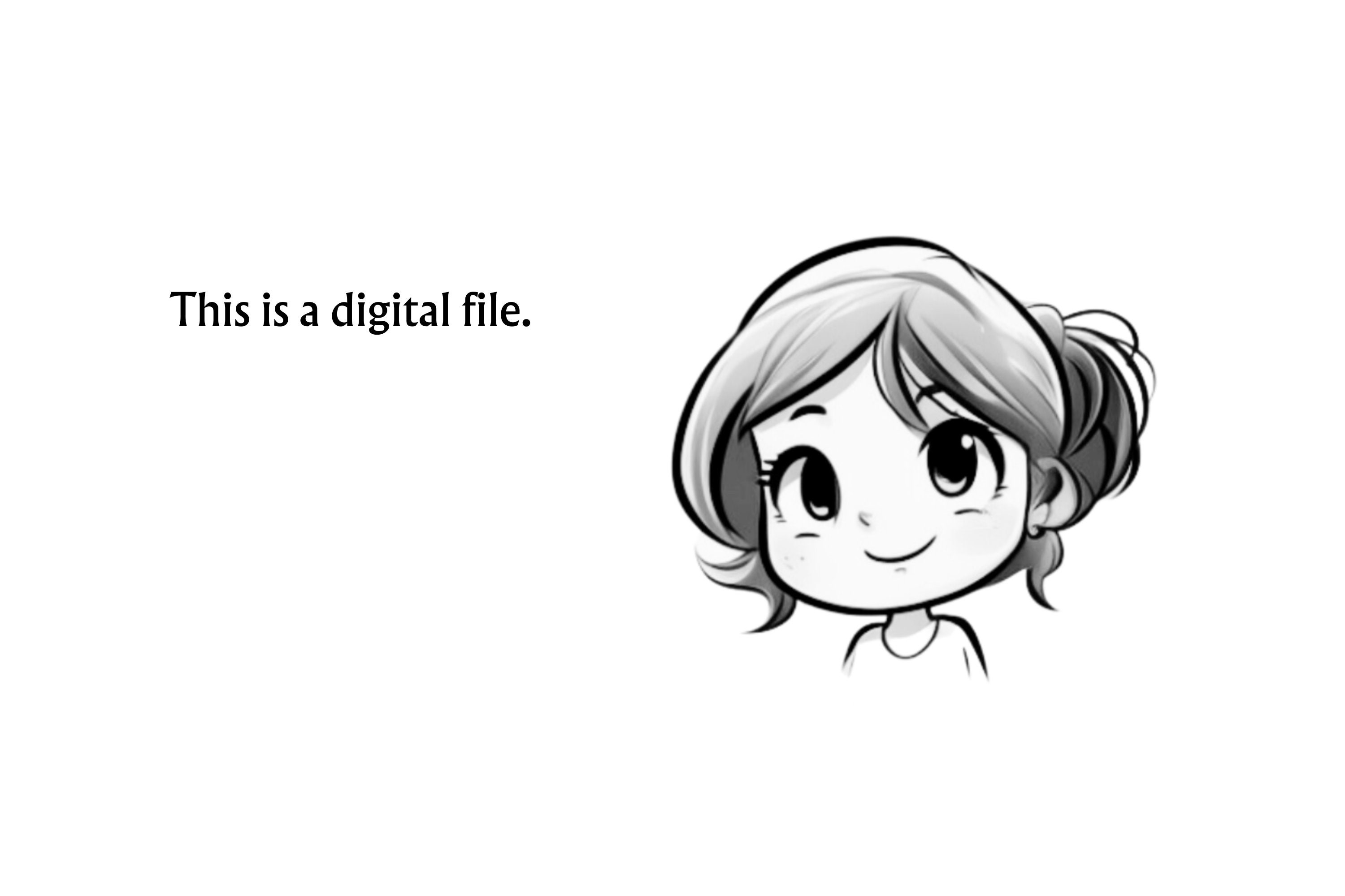 30 Chibi Heads for Procreate, Chibi Faces, Chibi Hair, Chibi Procreate ...