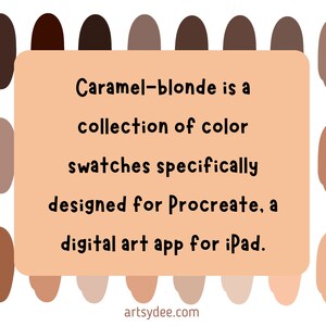 Blonde Hair Color Palette Procreate, Hair Color Swatches, Blonde Hair ...