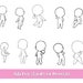 26 Chibi Stamps Procreate, Chibi Poses Procreate, Procreate Anime ...
