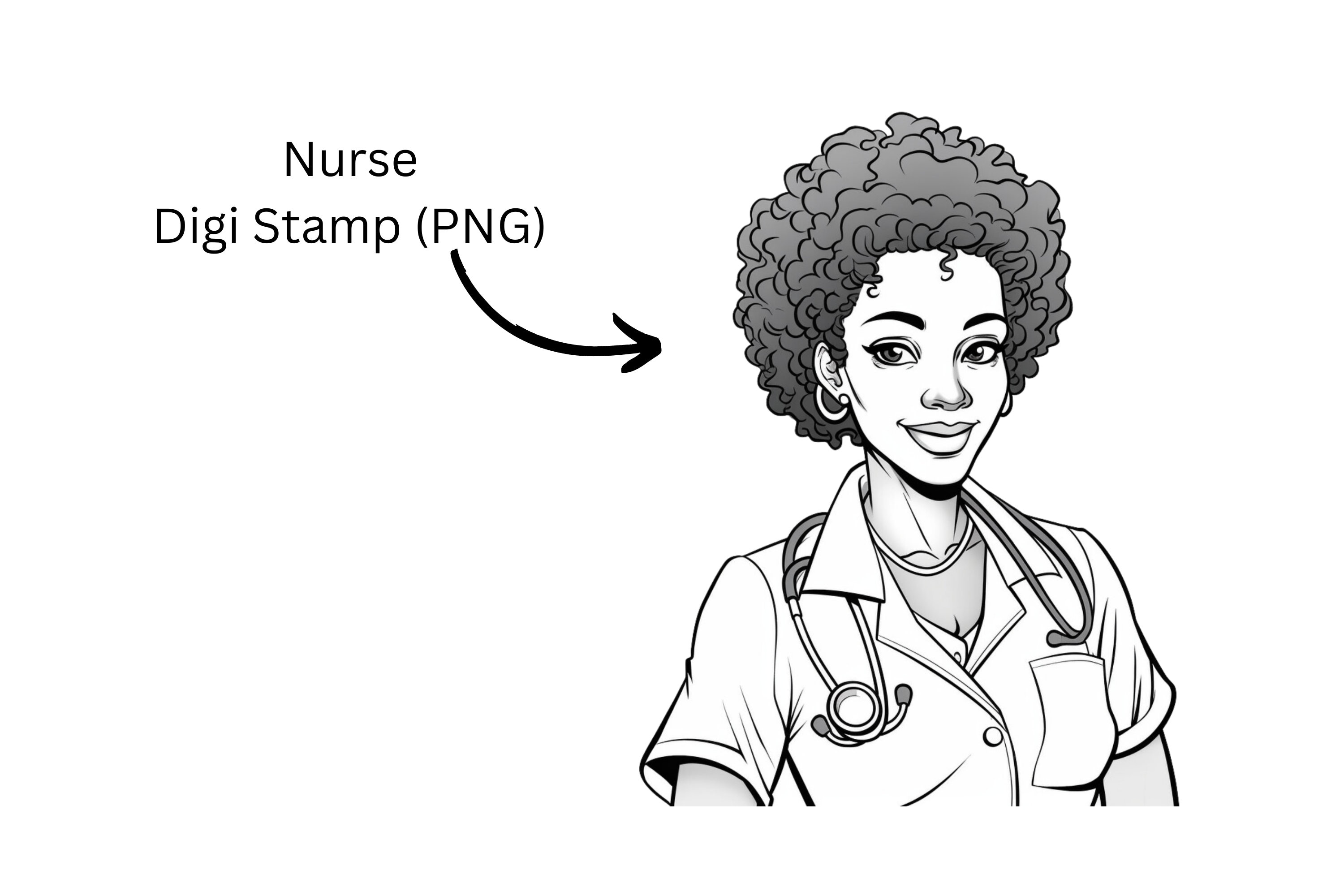 Digi Stamp Nurse, Digi Stamp, Nurse, Doctor, Card Making, Digital Stamps, Coloring Book, Digital ...