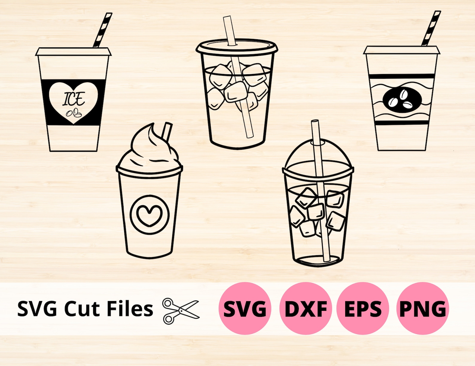 Ice Coffee Svg Iced Coffee Tumbler Svg Iced Coffee Svg Coffee Svg ...
