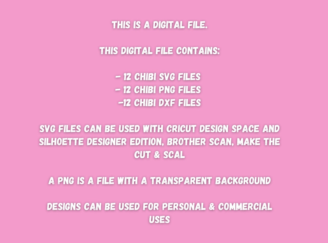 Chibi SVG / PNG, Chibi Poses, Anime SVG, Chibi Anime Svg, Chibi Anime ...