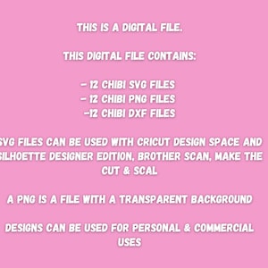 Chibi SVG / PNG, Chibi Poses, Anime SVG, Chibi Anime Svg, Chibi Anime ...