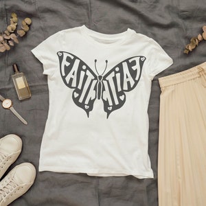 Faith Butterfly Svg, Butterfly Svg, Faith Svg, Butterfly Cut File ...