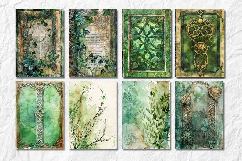 Celtic Junk Journal, Celtic Journal, Junk Journal Kit, Junk Journal ...