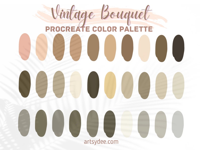 Procreate Color Palette,color Palette Bundle, Procreate Swatches ...