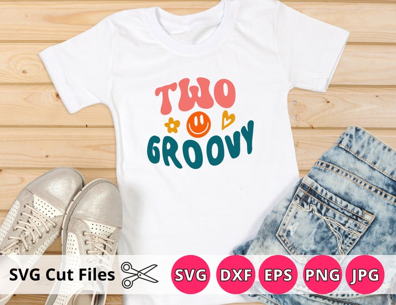 Two Groovy SVG, Groovy SVG, Retro SVG, Retro Png, Cricut Svg, Trendy ...