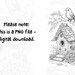 Cute Bird Digi Stamp, Procreate Stamp, Digi Stamp, Digital Stamp, Bird ...