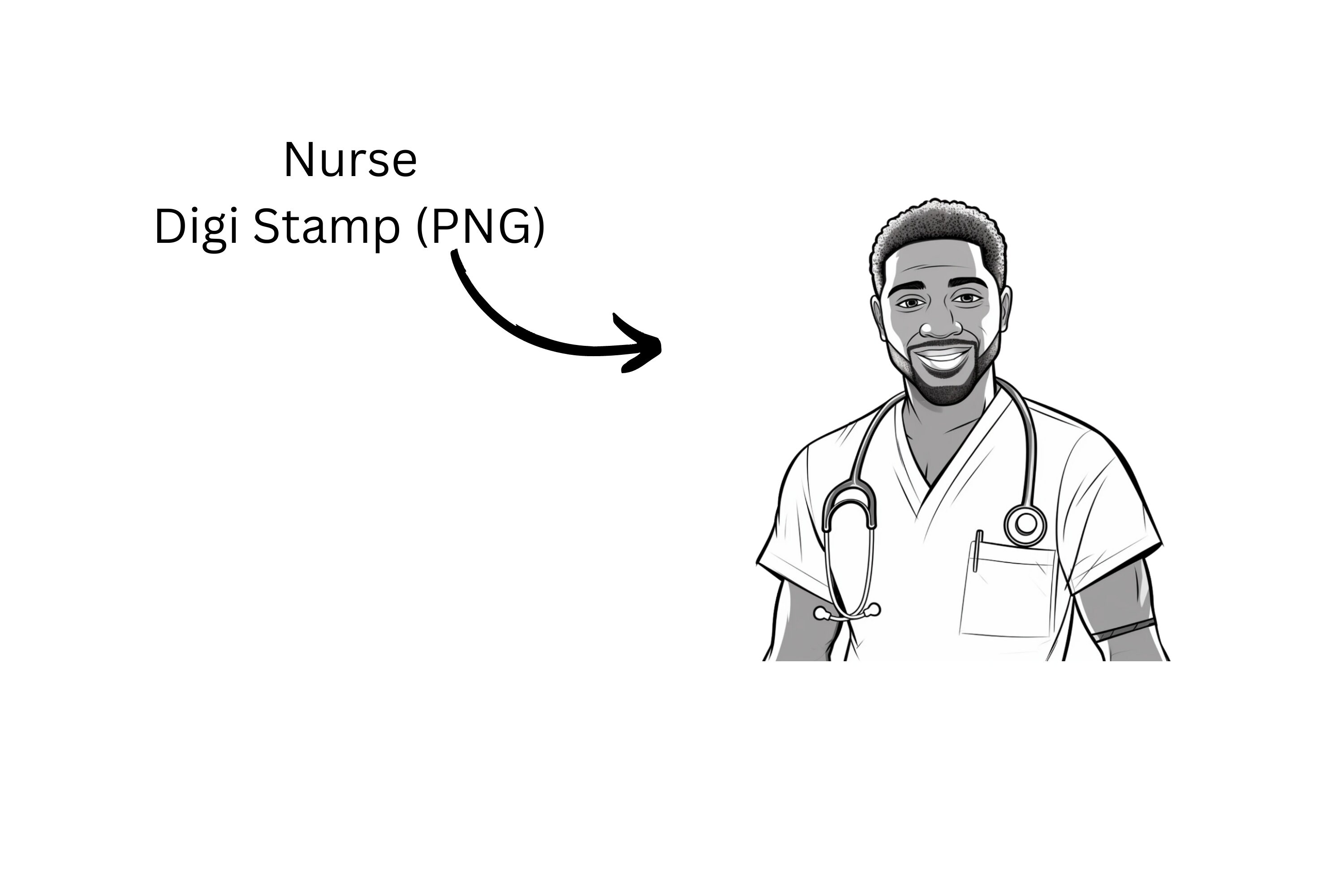 Digi Stamp Nurse, Digi Stamp, Male Nurse, Doctor, Card Making, Digital ...
