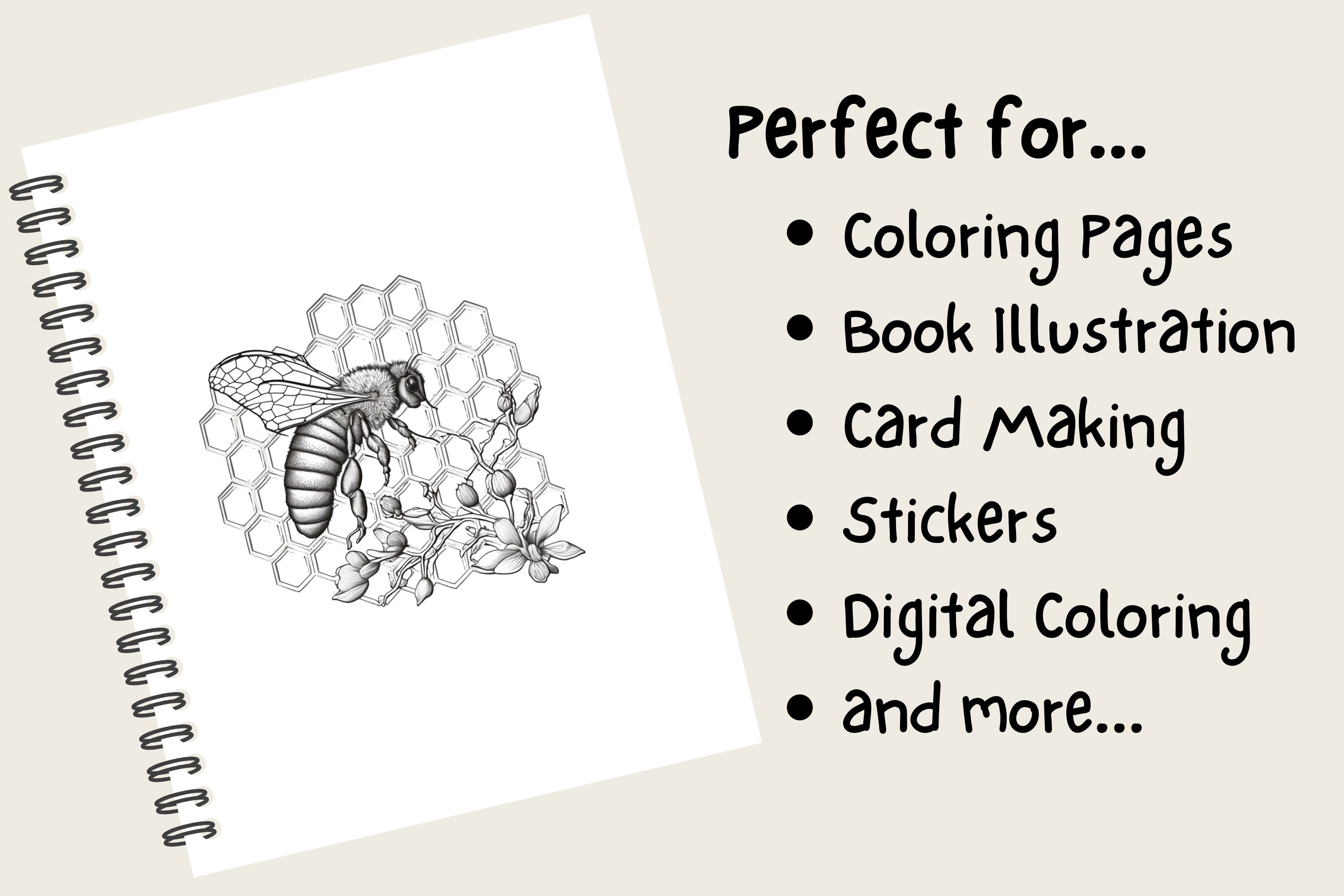 Bee Vintage Ephemera, Digital Stamps, Bee Junk Journal, Bee Digital ...