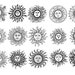 Sun Stamp Procreate, Sun Stamps, Procreate Brushes, Procreate Stamps ...