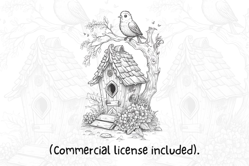 Cute Bird Digi Stamp, Procreate Stamp, Digi Stamp, Digital Stamp, Bird ...