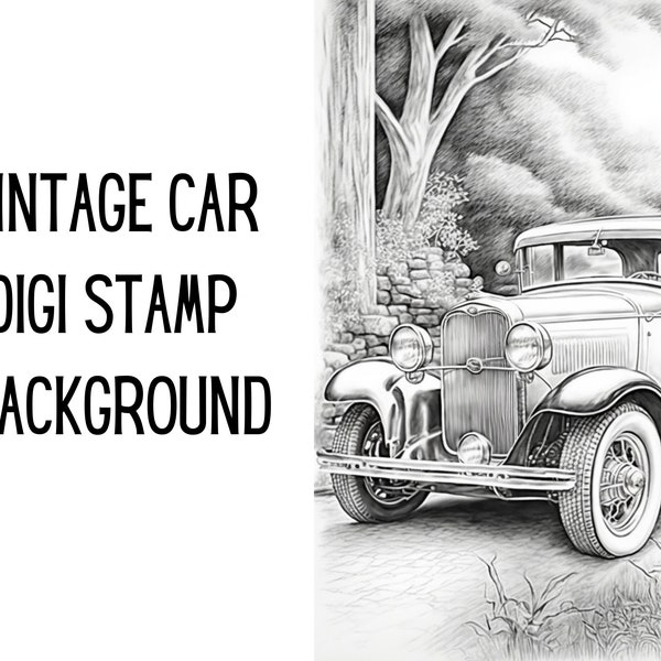 Digi Coloring Page - Etsy