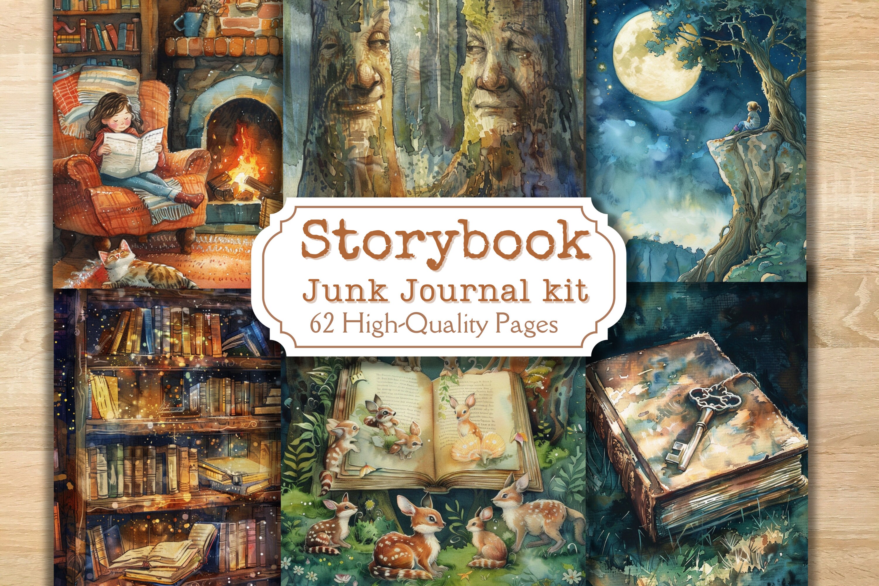 Storybook Junk Journal, Child Junk Journal, Book Junk Journal, Junk ...