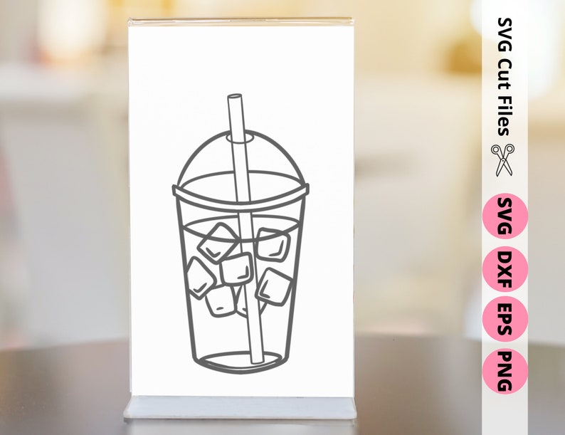Ice Coffee Svg Iced Coffee Tumbler Svg Iced Coffee Svg Coffee Svg ...