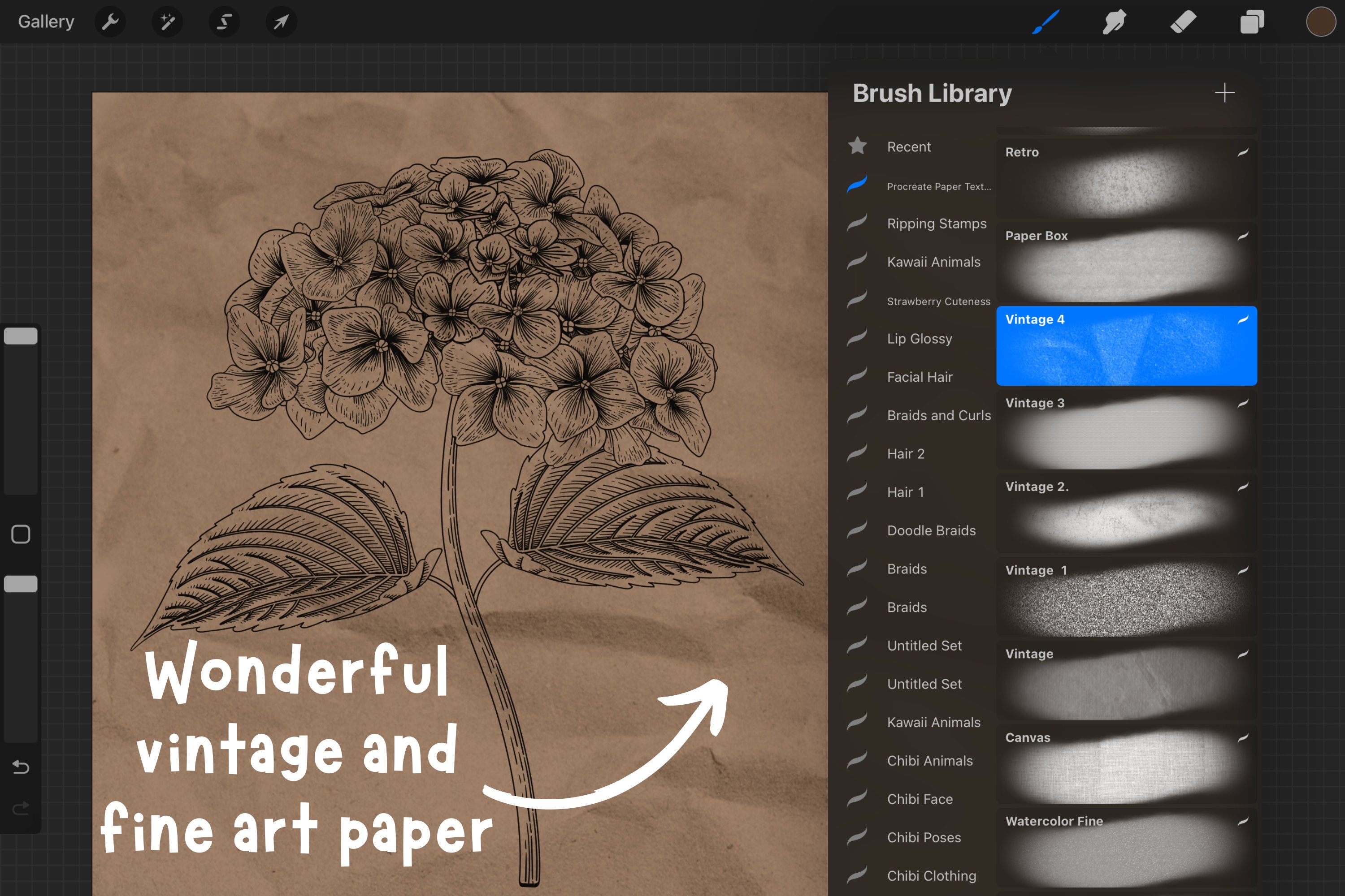 Paper Texture Procreate Brush, 21 Procreate Paper Textures,procreate Textured Paper, Procreate ...