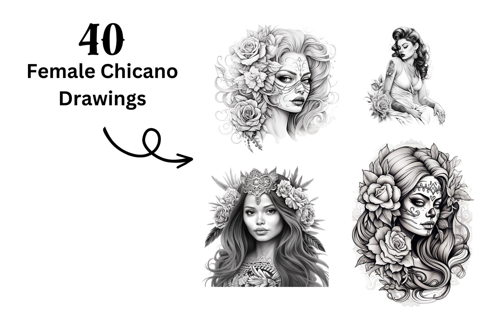 Chicano Tattoo, Chicana, Chicano Drawing, Chicano Women, Chicano Art ...