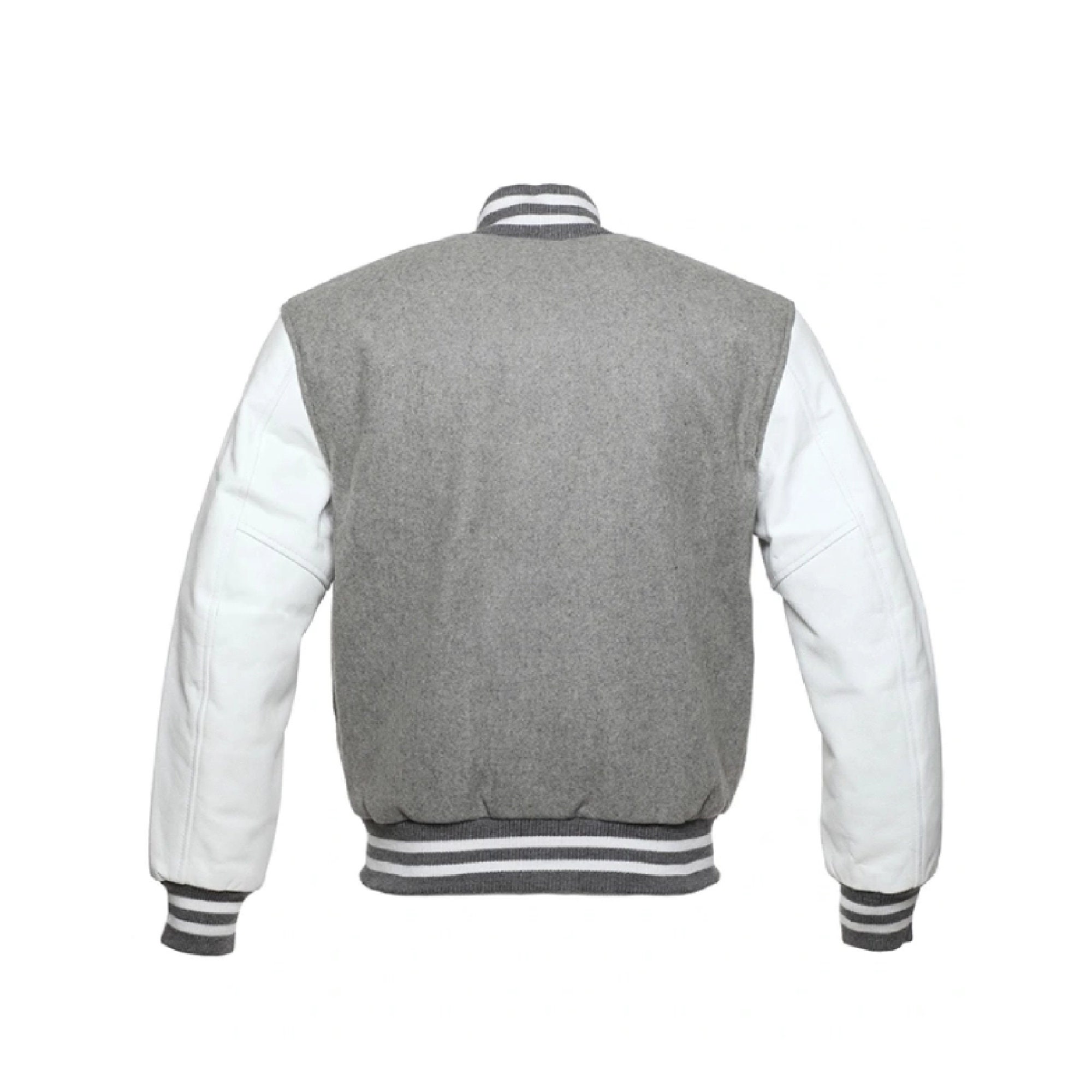 Varsity Jacket Baseball Jacket Mens Letterman Blue & Gray - Etsy