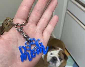 3d Printed Dog Keychain - Etsy