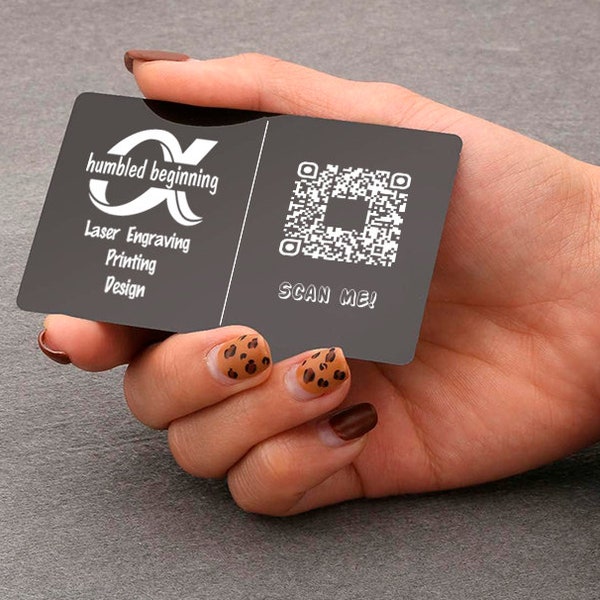 Metal Business Cards - Etsy