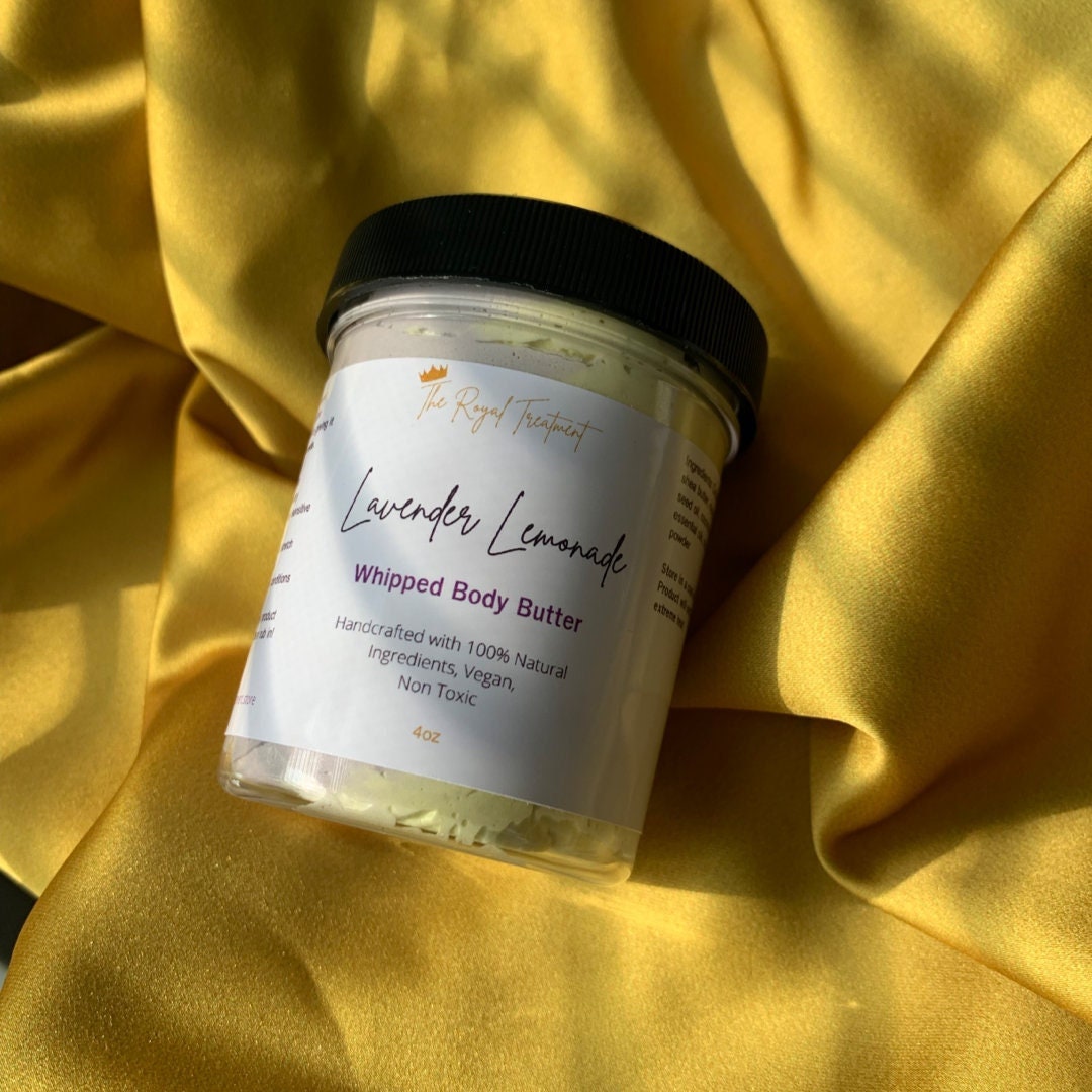 Lavender Lemonade Whipped Body Butter | Natural Moisturizer | Skin ...