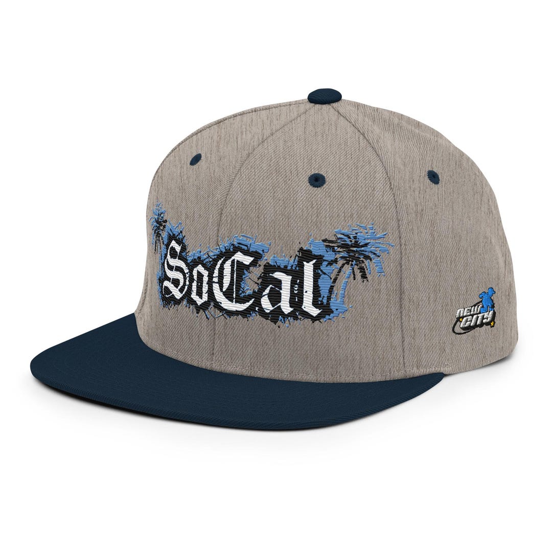 So Cal Snapback Hat, New City Design Cap, Urban Style Headwear ...